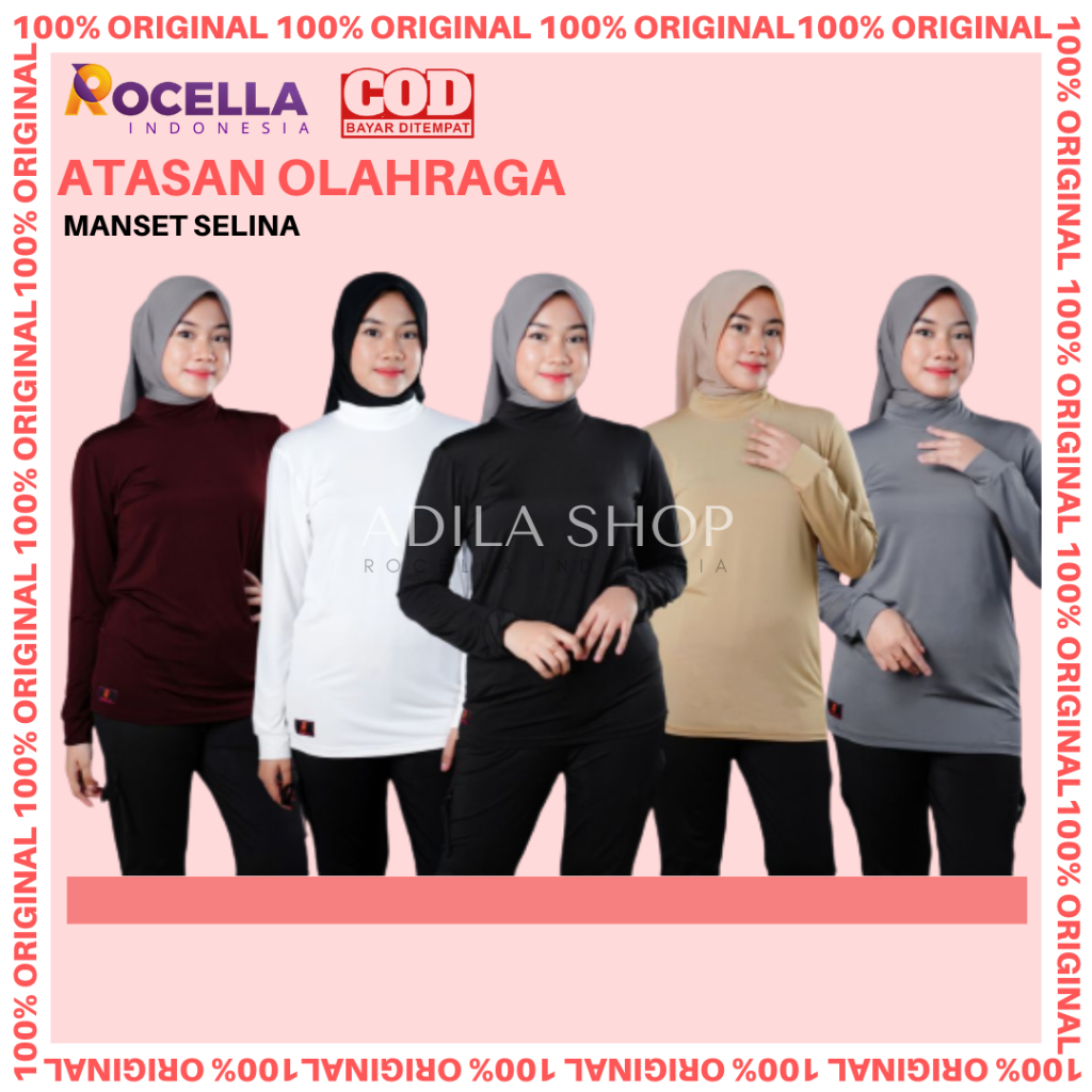 Rocella ชุดชั้นในกีฬาสตรีกีฬาข้อมือแขนยาว Selina Cuffs Cuffs สตรี ...
