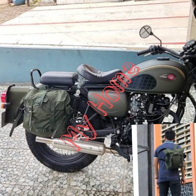 Royal Enfield Classic Motorcycle Side Bag | Shopee Thailand
