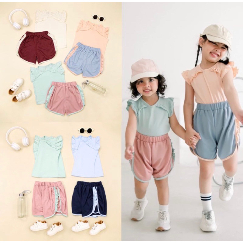 Lucy Set ชุดลูซี่ ชุดสูท สําหรับเด็กผู้หญิง อายุ 1 5 ปี Shopee Thailand