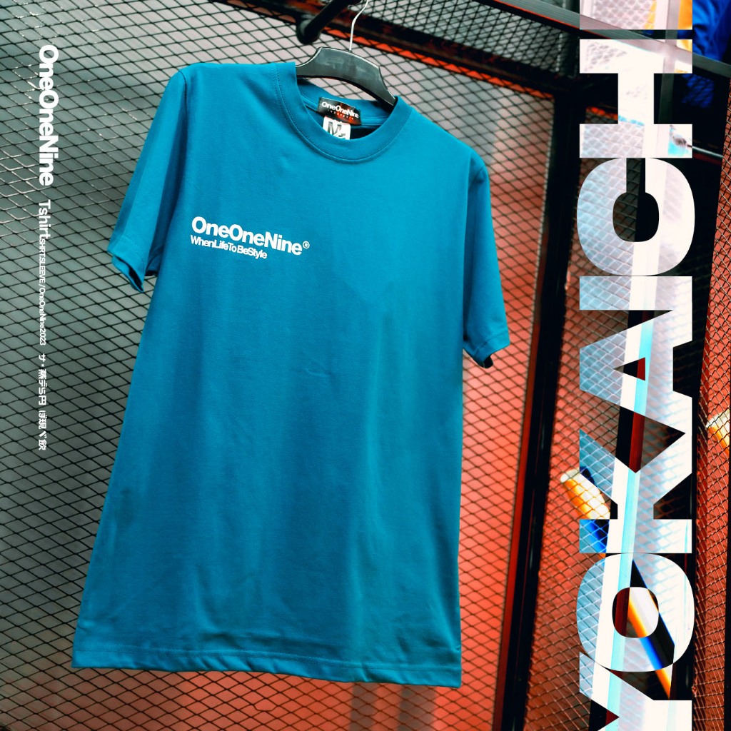 เสื้อยืด Yokaichi TEAL SERIES | Ksr ONEONENINE | Shopee Thailand