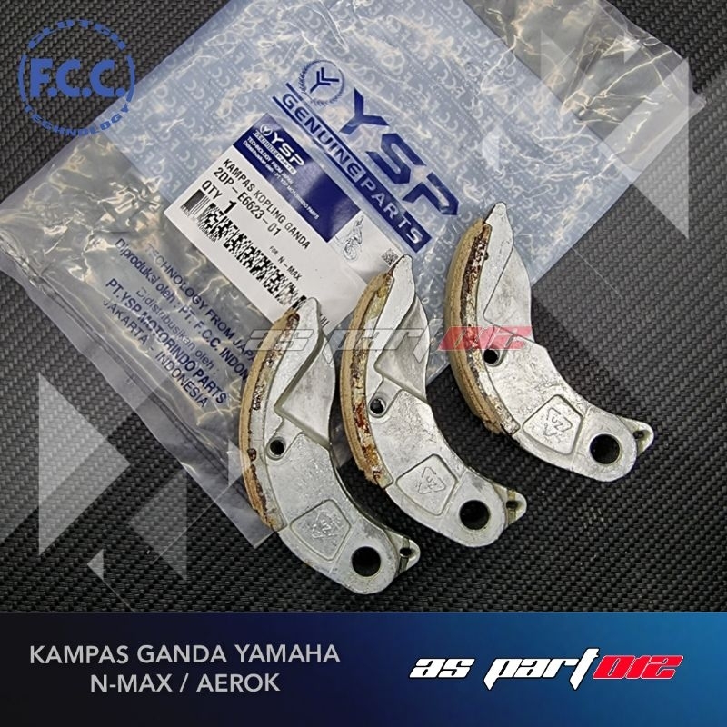 (YSP) แป้นคลัทช์คู่เท่านั้น Nmax N-Max 155 cc 2DP Nmax / N Max / Vario 125/150/160 / Pcx 150/160 ...