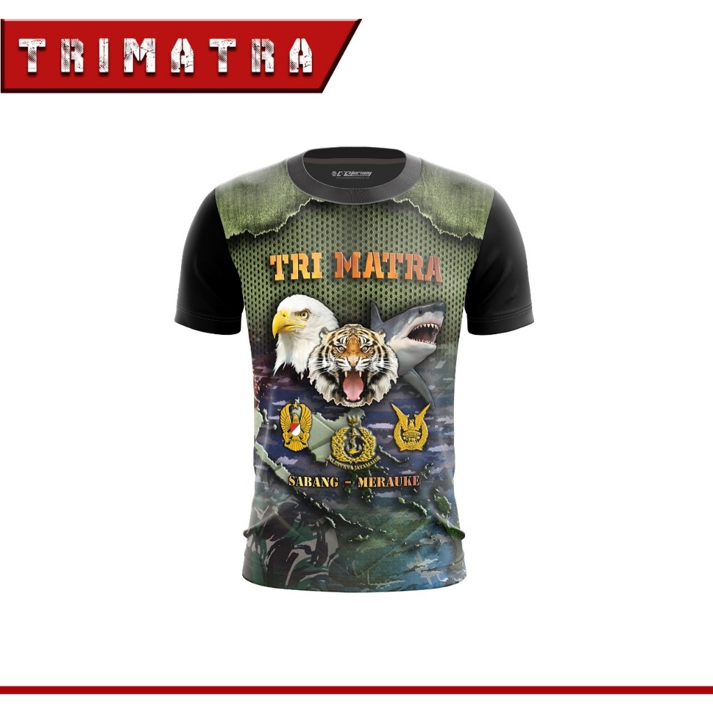 ใหม่ล่าสุด CENTER JERSEY TRIMATRA SINGLE PRINT SUBLIMATION PRINTING ...