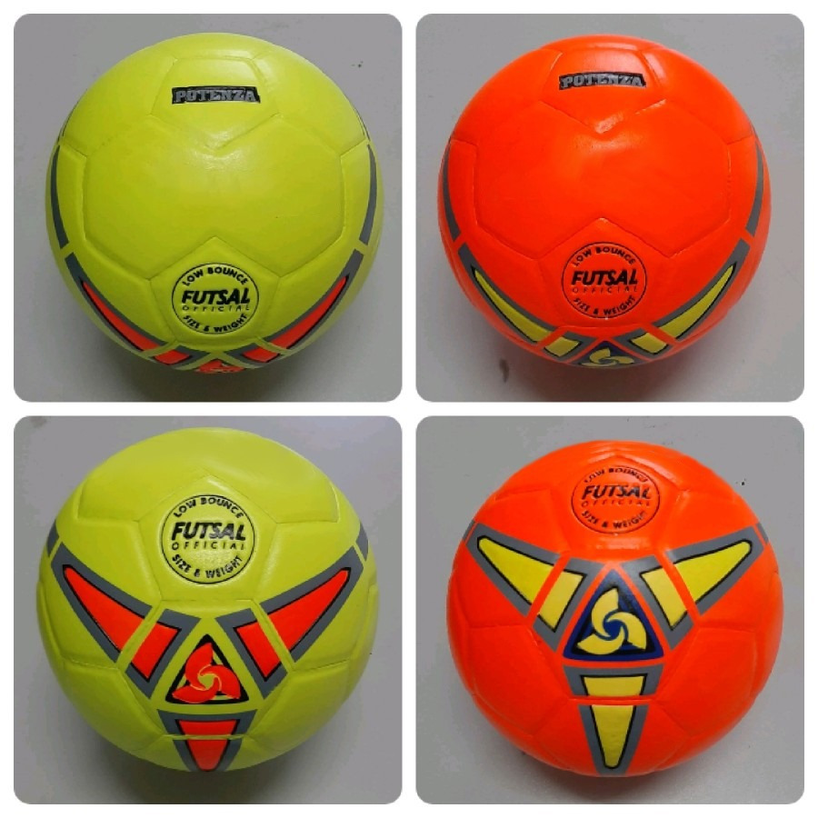 MKASAA POTENZA FUTSAL BALL ขนาด 4 PVC MATERIAL PRESS รุ่น + BALL VENTIL ...