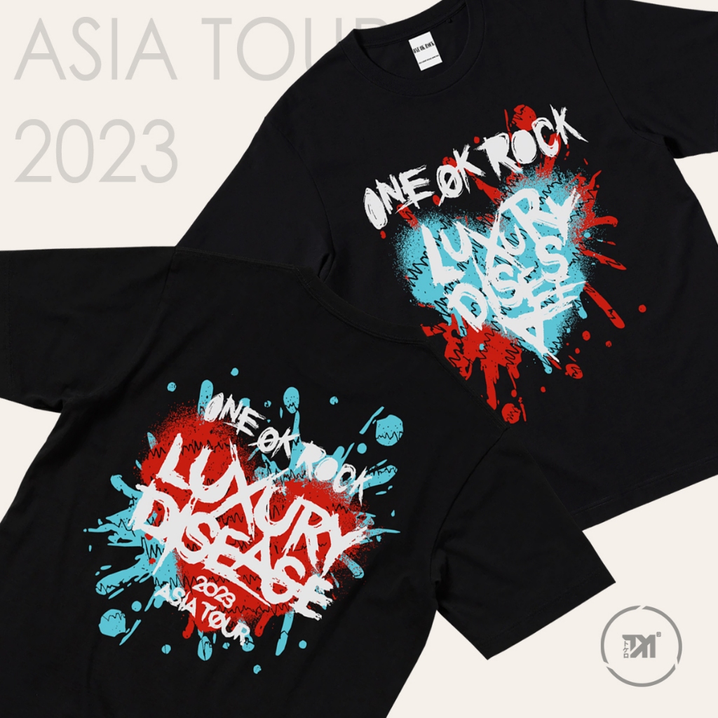 ตอบ Japan Band ONE OK ROCK ASIA TOUR 2023 Luxury Disease type-D เสื้อ ...