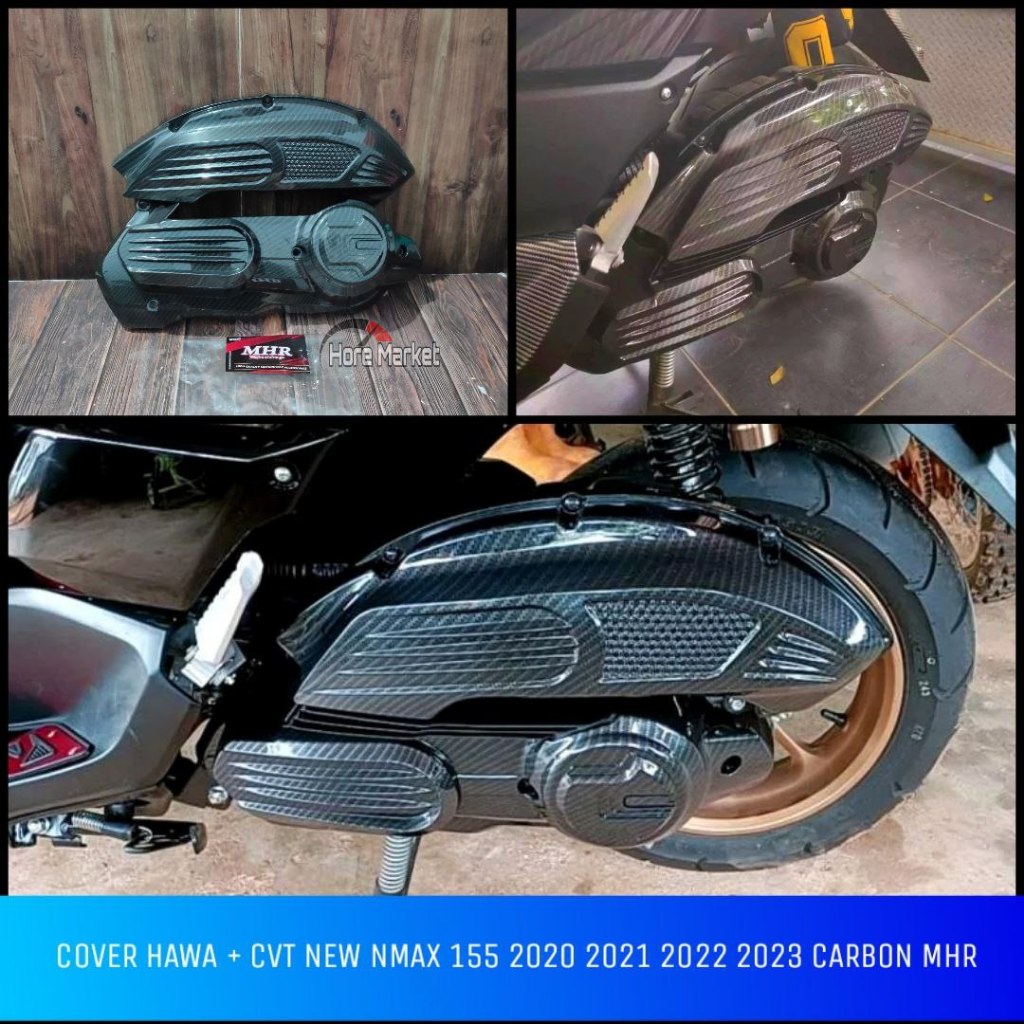 ฝาครอบไส้กรองอากาศคาร์บอน สําหรับ HAWA CVT NEW NMAX 155 MHR AEROX 155 ...