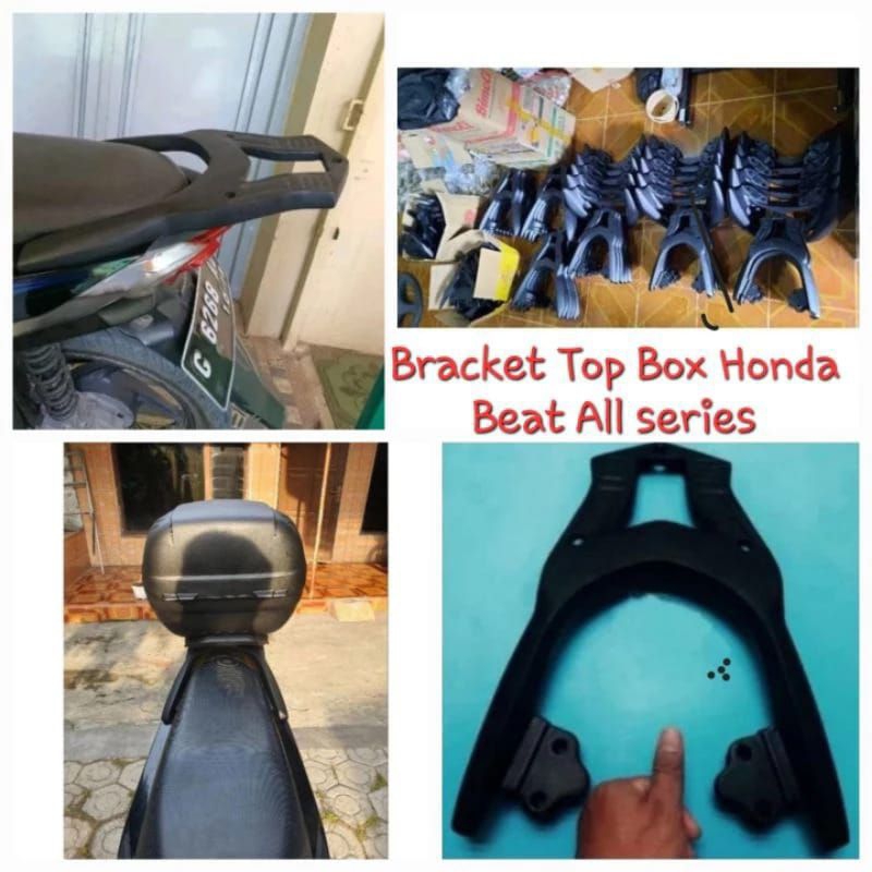 Bracket Box Beat Fi Street Beat deluxe Bracket Top Box Honda Beat Fi ...