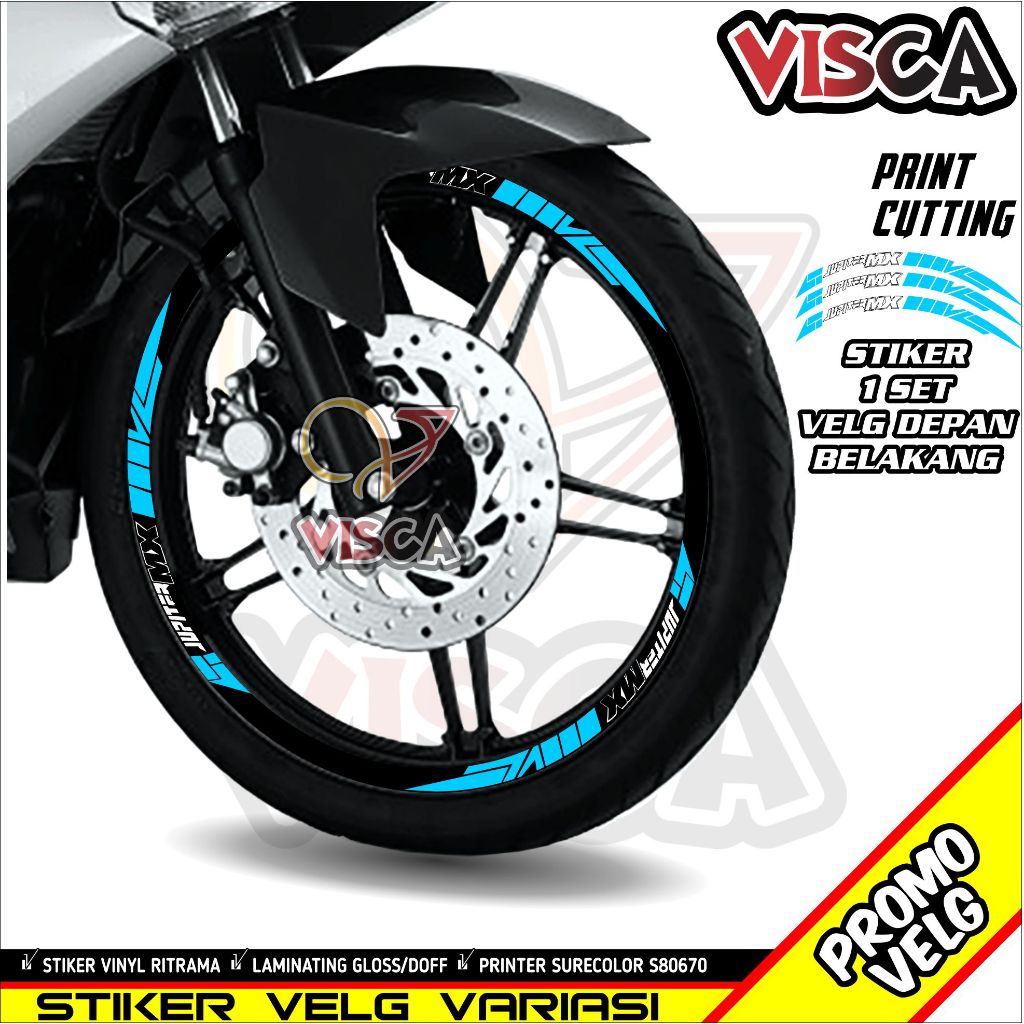 รายชื่อสติ๊กเกอร์ขอบมอเตอร์ไซค์, สติ๊กเกอร์ Jupiter mx Rim, Jupiter mx ...