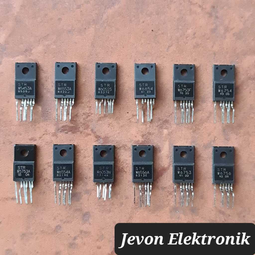 ทรานซิสเตอร์ Ic STRW 5453 5753 6052 6053 6553 6554 6556 6654 6750 6753 ...
