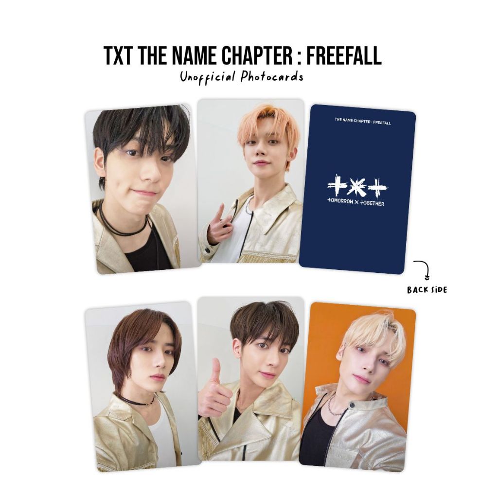 โฟโต้การ์ด พรีเมี่ยม TXT Freefall Unofficial | Shopee Thailand