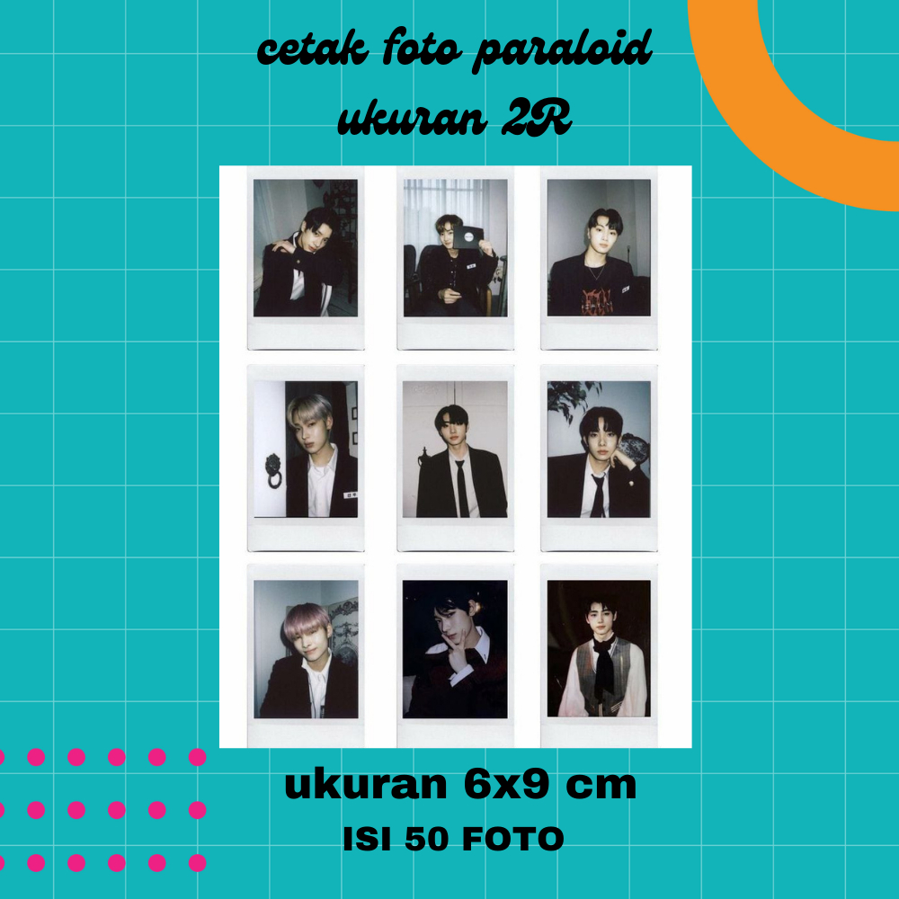 รูปภาพ PARALOID ขนาด 2R 6X9 ซม. มี 50 รูป | Shopee Thailand
