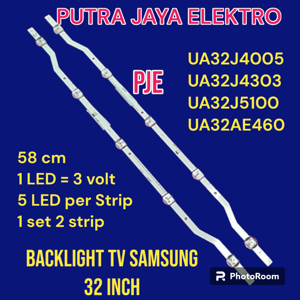 Samsung LED TV BACKLIGHT 32 INC UA32J4003 UA32N4300 UA32T4500 UA ...
