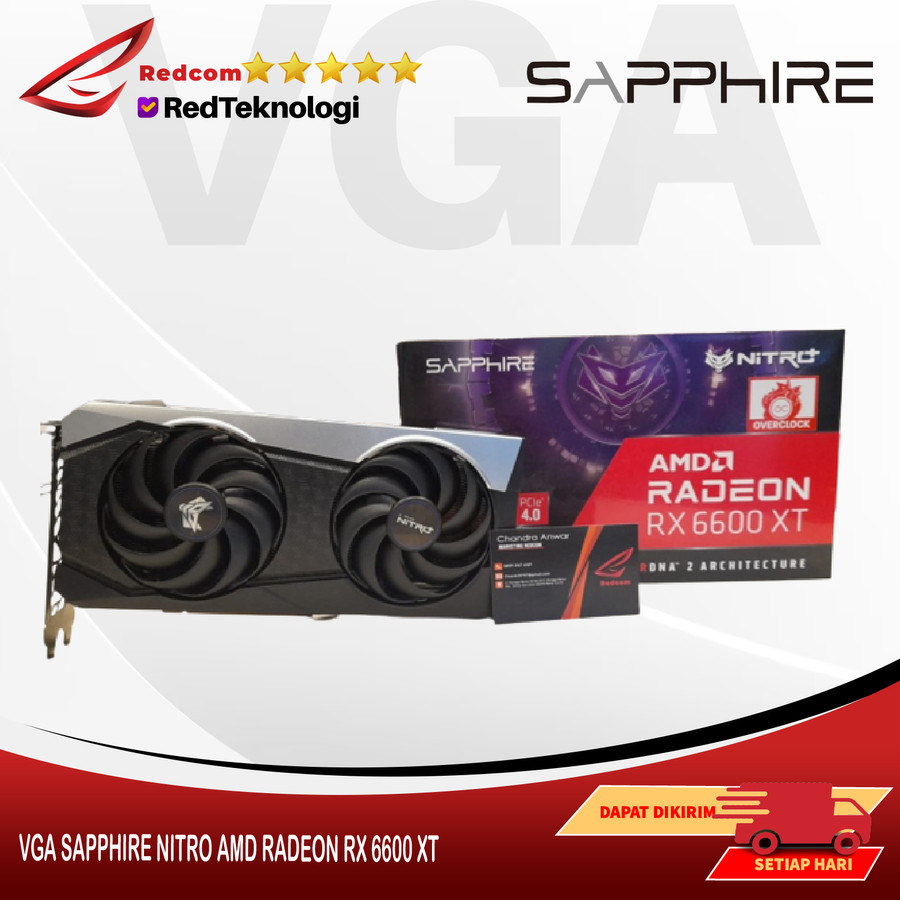 Vga AMD RADEON RX6600XT/RX 6600XT 8GB GPU AMD RADEON RX6600XT | Shopee Thailand