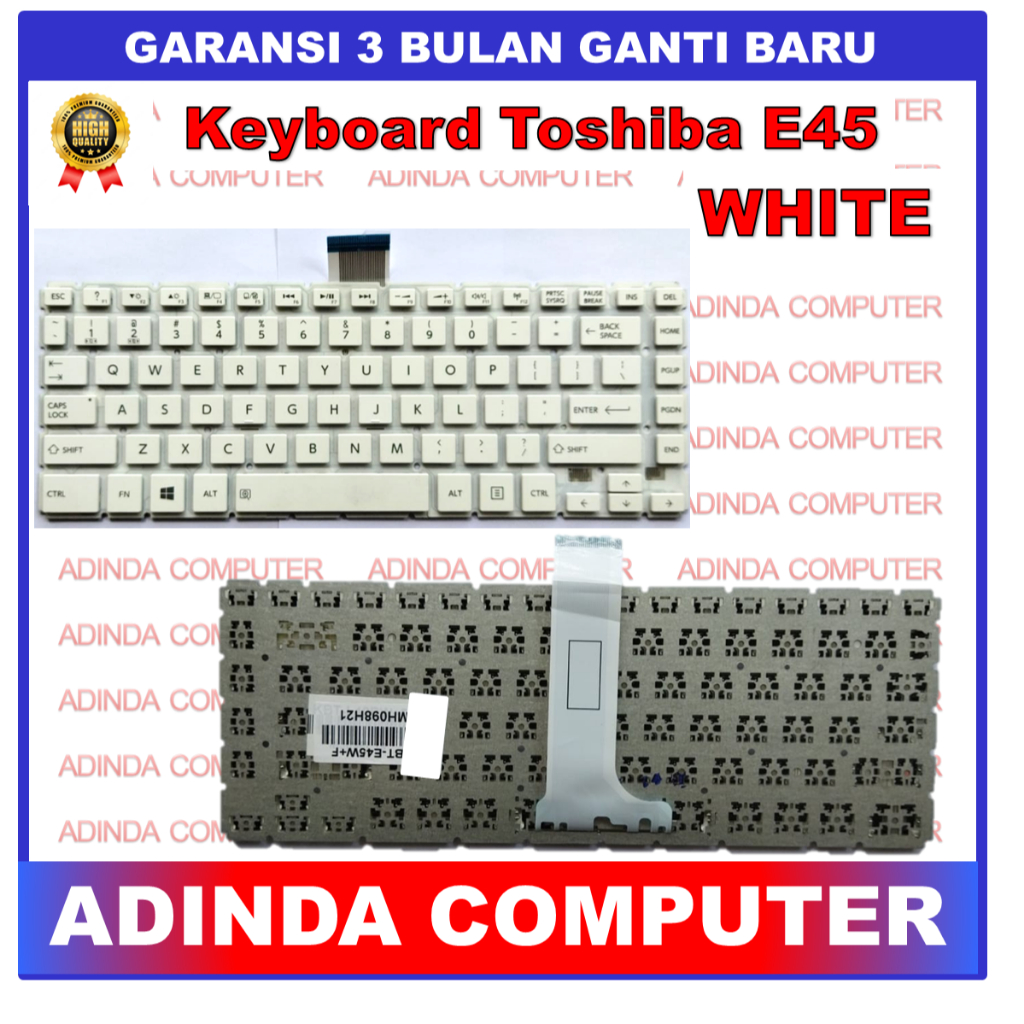 คีย์บอร์ด Toshiba E45 E45-B E45D-B E45T E45T-A E45T-B E45W E40-B E40D-B E40T-B L40B L40-B L40-C ...