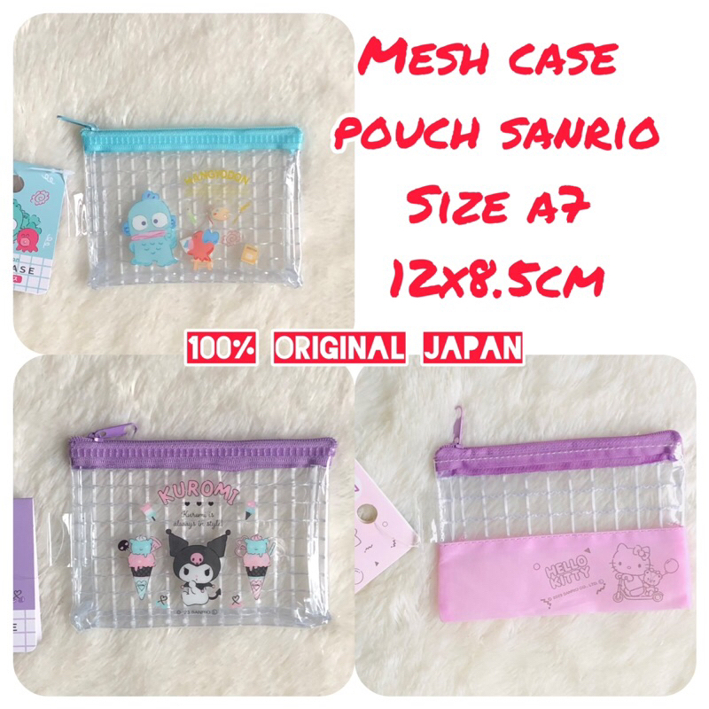 ซองตาข่าย sanrio hangyodon hello kitty kuromi ขนาด A7 cinnamoroll ของ ...