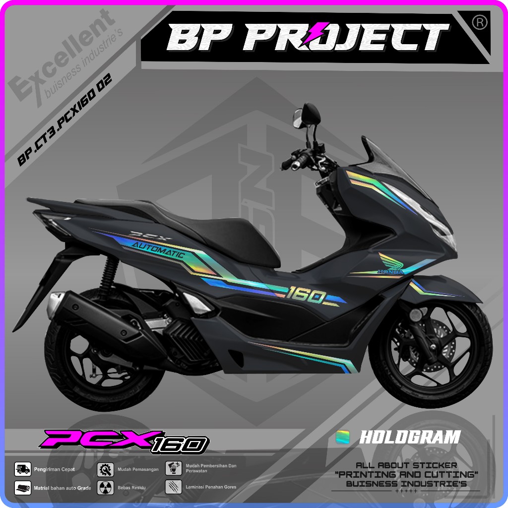ตัด PCX 160 - สติ๊กเกอร์ตัด PCX 160 ใหม่ 2021 - CUTTING BODY PCX 160 ...
