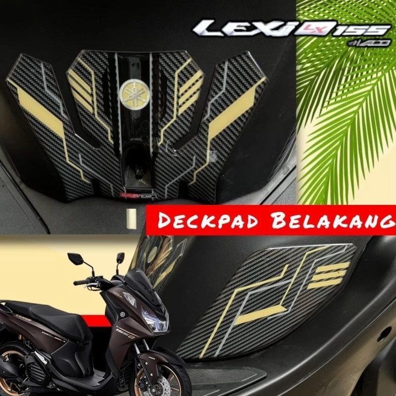 Lexi LX 155 2024 สติ๊กเกอร์แผ่นดาดฟ้าด้านหลังเรซินระดับพรีเมียม ...