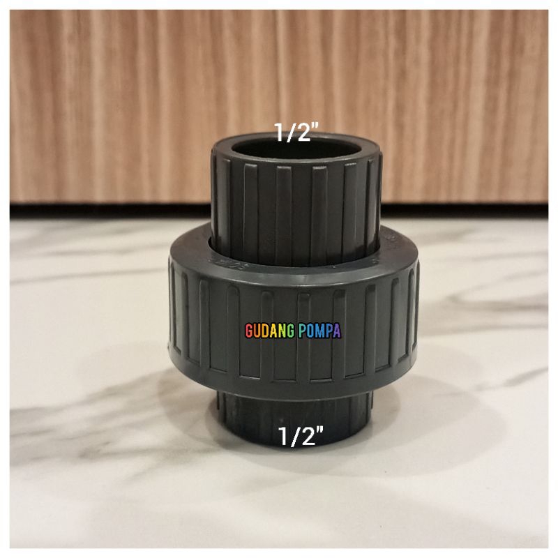 ธรรมดา 1/2" Pvc Water nut SOVA/น็อตน้ําไม่มีเกลียว/น็อตน้ํา 1/2" โช๊ค ...