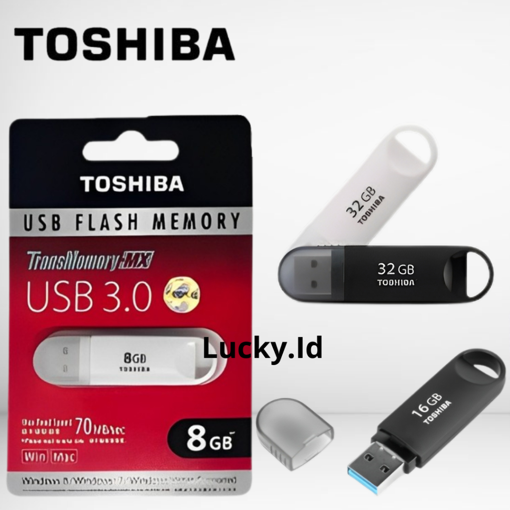 Toshiba TRANSMEMORY MAX แฟลชไดร์ฟ USB ความจุ 2GB 4GB 8GB 16GB 32GB | Shopee Thailand
