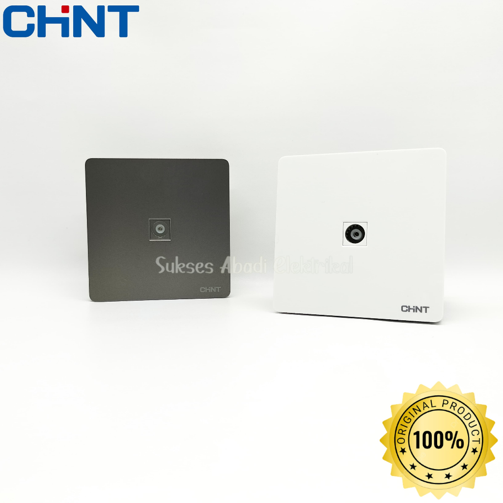 Chint New 2M TV Outlet Switch | Shopee Thailand