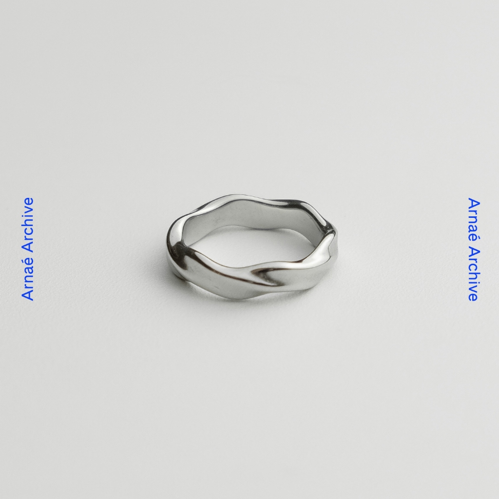 Arnaé Archive แหวนวงหยัก แหวนคู่ Unisex 316l สแตนเลสสแตนเลส | Shopee ...