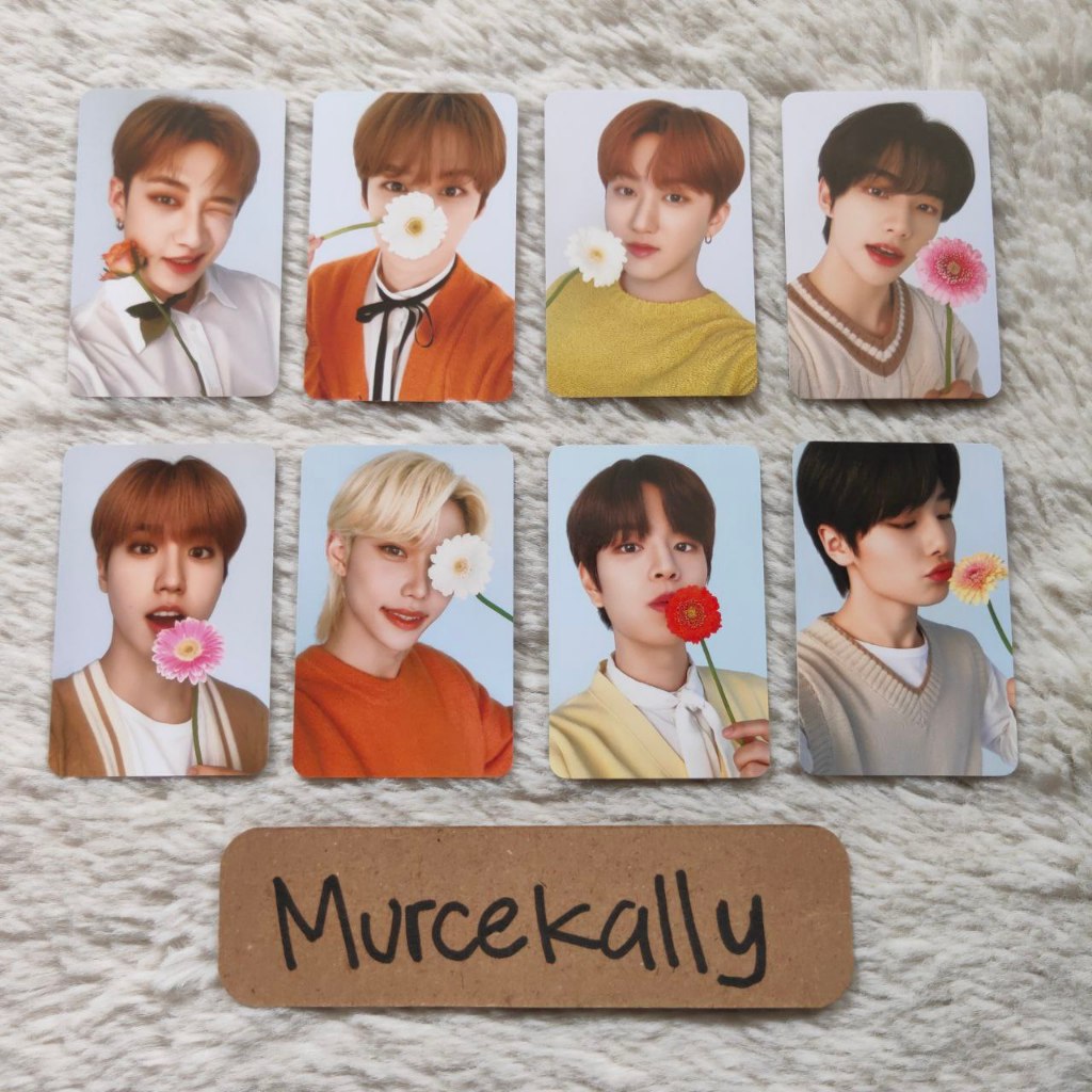 โฟโต ้ การ ์ ด Nacific x Stray Kids R10 Bangchan Leeknow Changbin ...