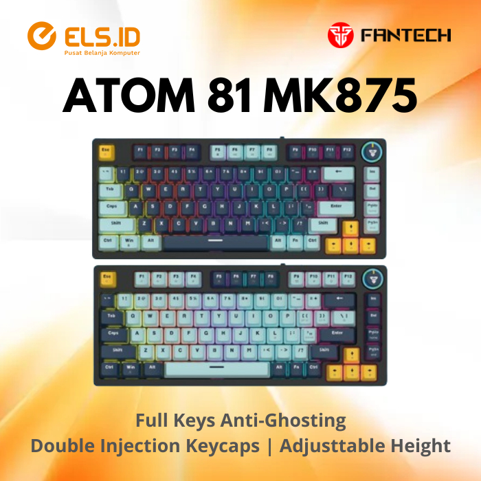 Fantech Atom 81 Mizu MK875 V2 คีย์บอร์ดเกมมิ่ง | Shopee Thailand