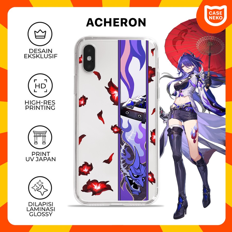 Acheron Honkai Star Rail Custom HP Case Casing All Type HP 5 | Shopee ...