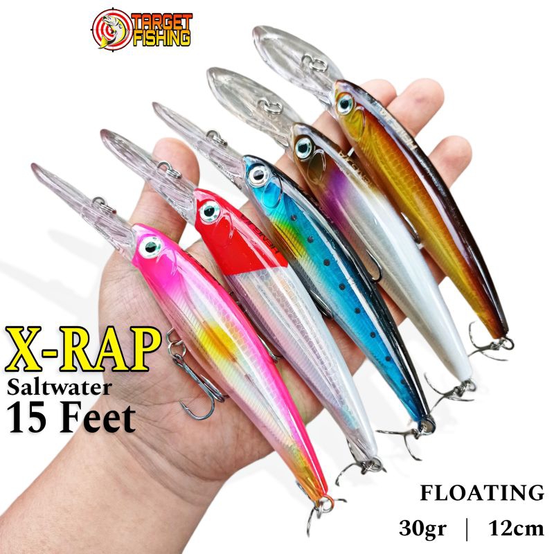 Magnum Trolling Bait 15ft 12cm 30gram ลึก 3 เมตร - Trolling เหยื่อตกปลา ...