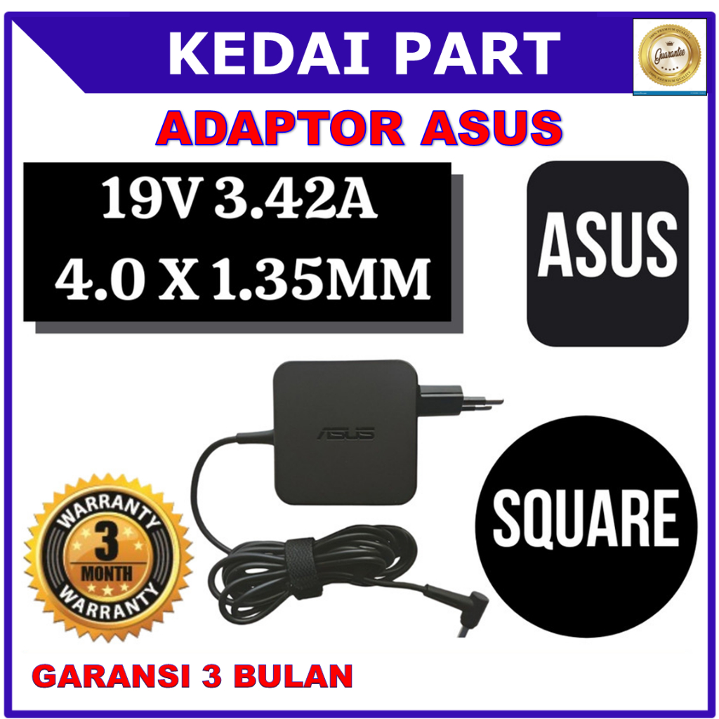 Asus A412 X412 X412UB X412DA X412DK อะแดปเตอร์ชาร์จสี่เหลี่ยม | Shopee ...
