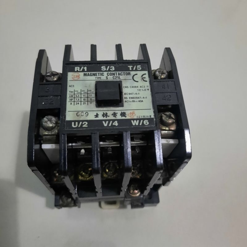 คอนแทคเตอร์ Shihlin S-C21L sc21l 220V 40A | Shopee Thailand