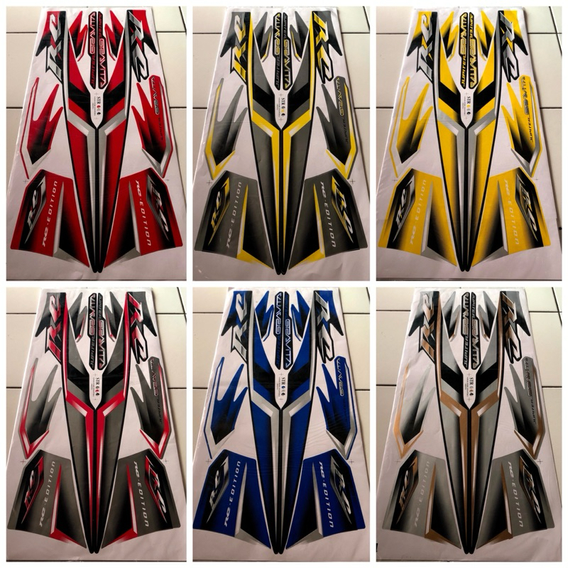 ชุดสติ๊กเกอร์ Striping Variation Yamaha Jupiter Z - Jupiter Gravita RC ...