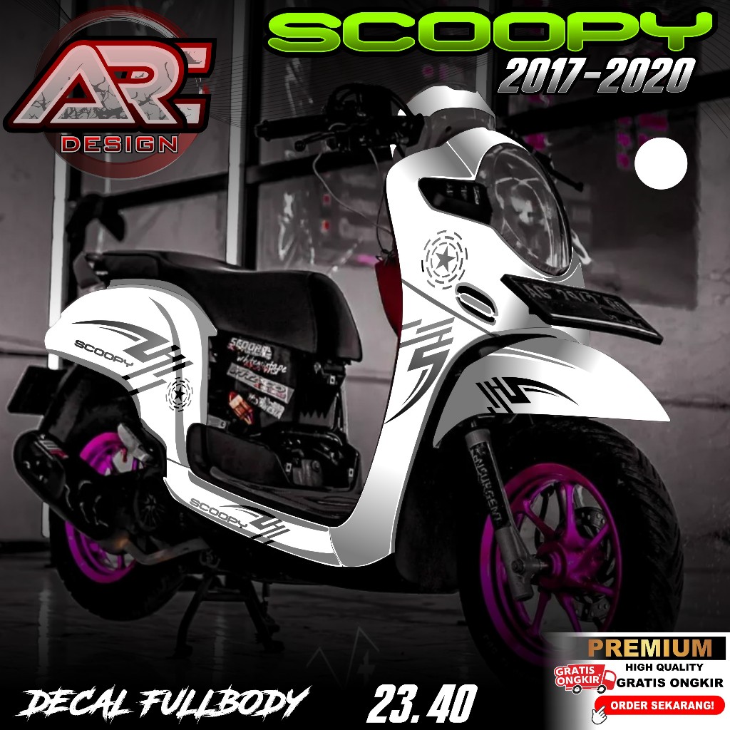 สติกเกอร์รูปลอกล่าสุด Scoopy New Full body - Skotlet Sticker ...