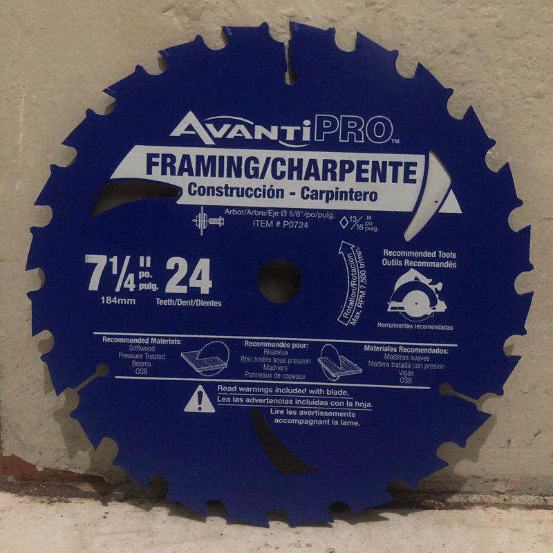 Avanti pro Framing ใบเลื่อย 7 1/4" 24 ฟัน | Shopee Thailand