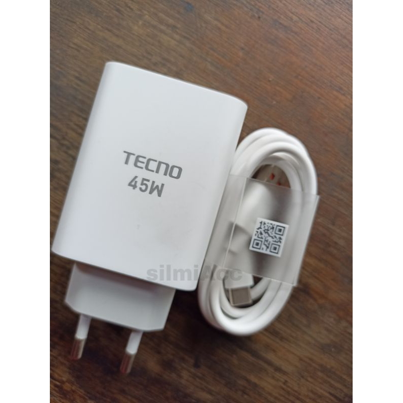 เครื่องชาร์จ Tecno 45W ต้นฉบับ Pova 4 Pro, Pova 5 ชาร์จเร็วสุด Tecno | Shopee Thailand