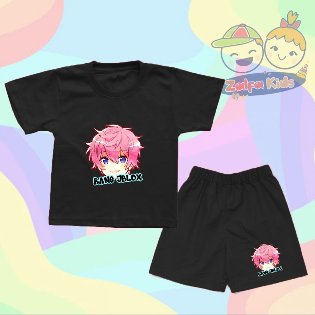 เสื ้ อยืดและกางเกงเด ็ ก BANG JBLOX ROBLOX ONE SET Kids | Shopee Thailand