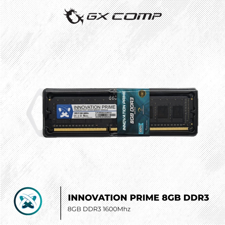 นวัตกรรม Prime Longdimm DDR3 8GB 1600Mhz/Memory Ram 8GB PC 1600Mhz ...