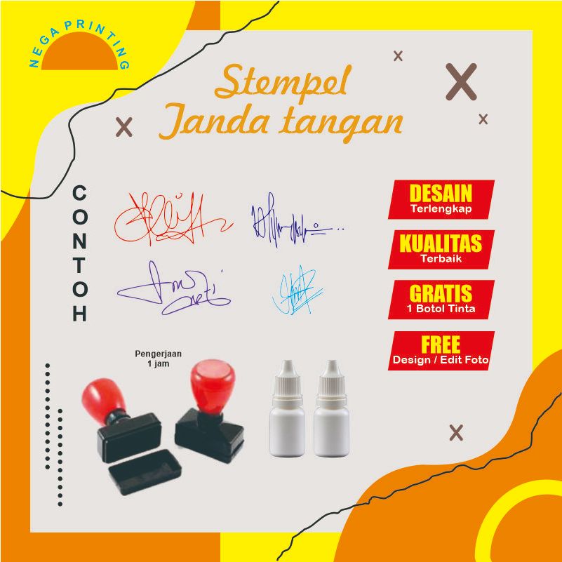 ป้าย OF HAND PARAF / PARAF TTD / SIGNATURE | Shopee Thailand