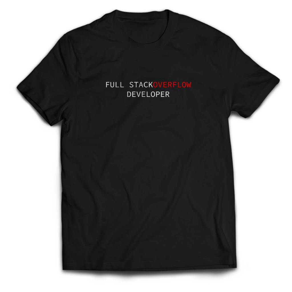 Full STACKOVERFLOW DEV Programmer Men & 39;s เสื้อยืดผู้ใหญ่ Unisex ...