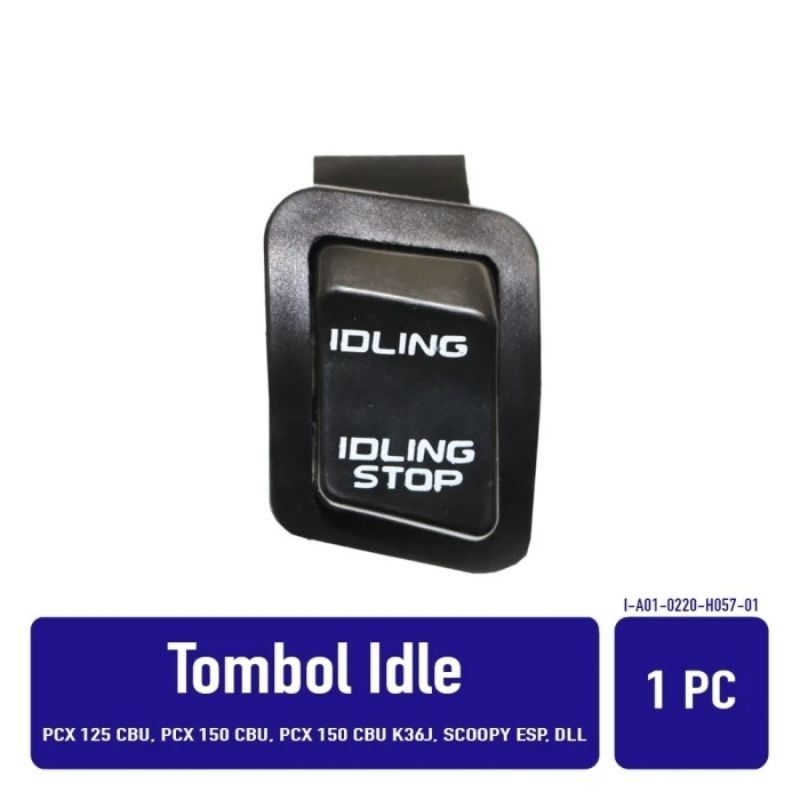 Tombol ปุ่ม/สวิตช์ Idling/Idle Stop Beat esp, Blueray, esp, Vario ...