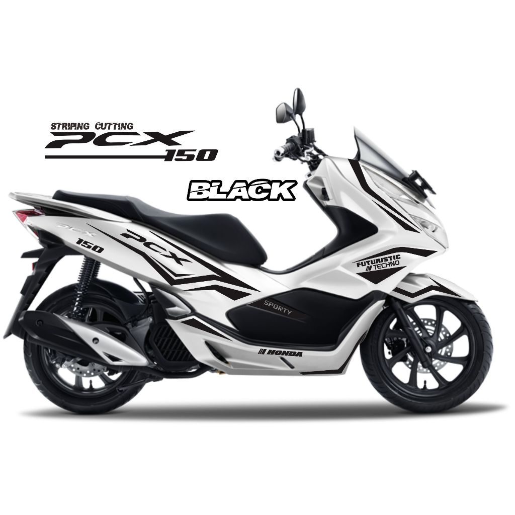สติ๊กเกอร์ VARIATIONS body Striping CUTTING Pcx 150 และ 160 abs และ cbs ...