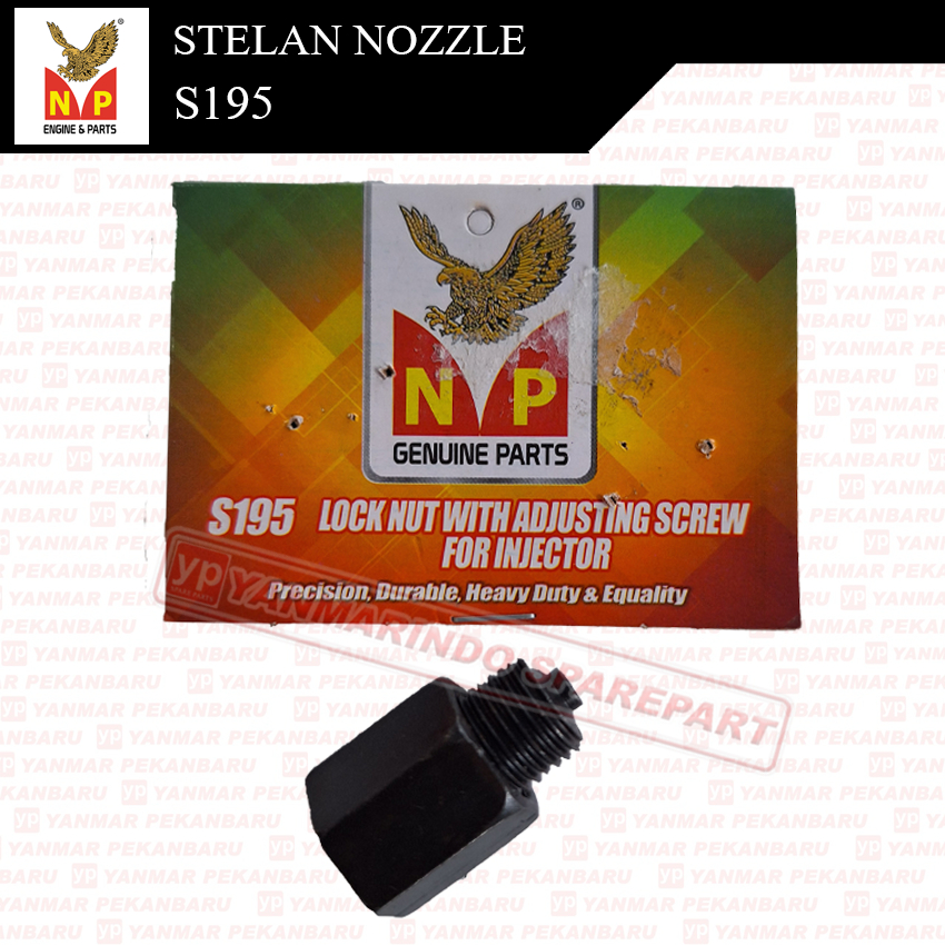 Mesin S195 หัวฉีดหัวฉีดชุด Nojel Lock Nut พร้อมการปรับเครื่องยนต์ ...