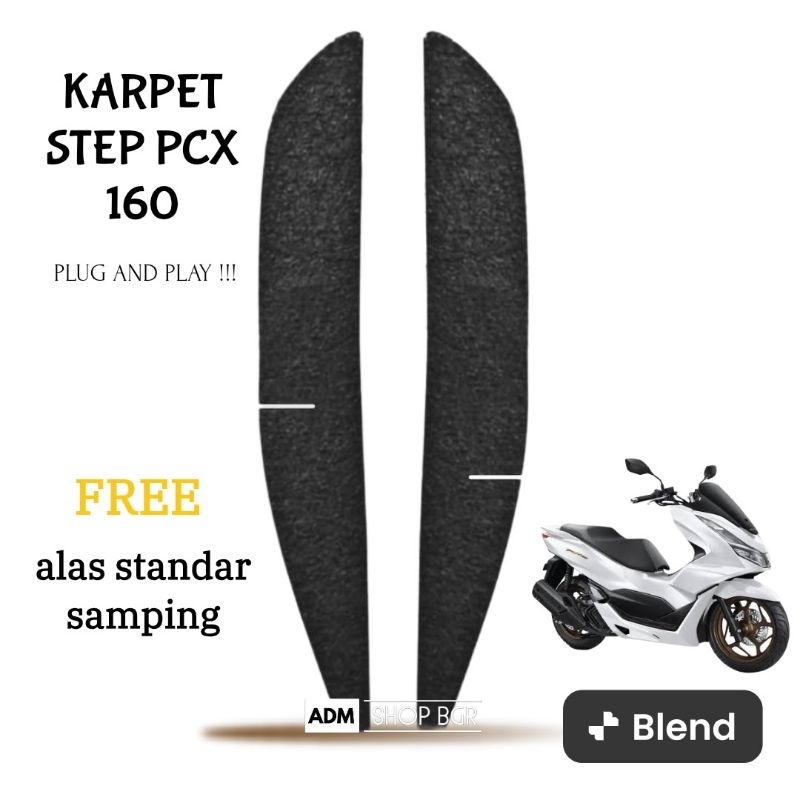 Pcx 160 Step Floor Carpet/PCX 160 พรม/PCX 160 พรม/PCX 160 พรมปูพื้น/PCX ...