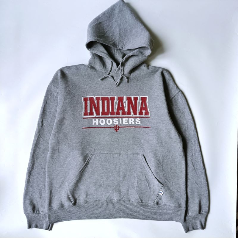 เสื้อฮู้ด Russell Athletics INDIANA HOOSIERS สีเทา | Shopee Thailand