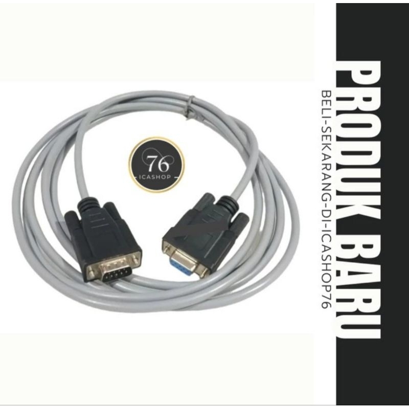 SERIAL CABLE DB9 RS232 ชายกับหญิง 3M Cross - NULL MODEM | Shopee Thailand