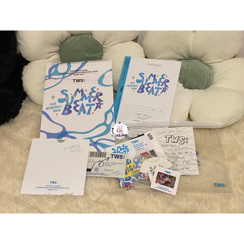 [พร้อมอัลบั้มเท่านั้นตอนนี้ Ver] TWS SUMMER BEAT SHINYU JIHOON KYUNGMIN YOUNGJAE HHANJIN DOHOON ...
