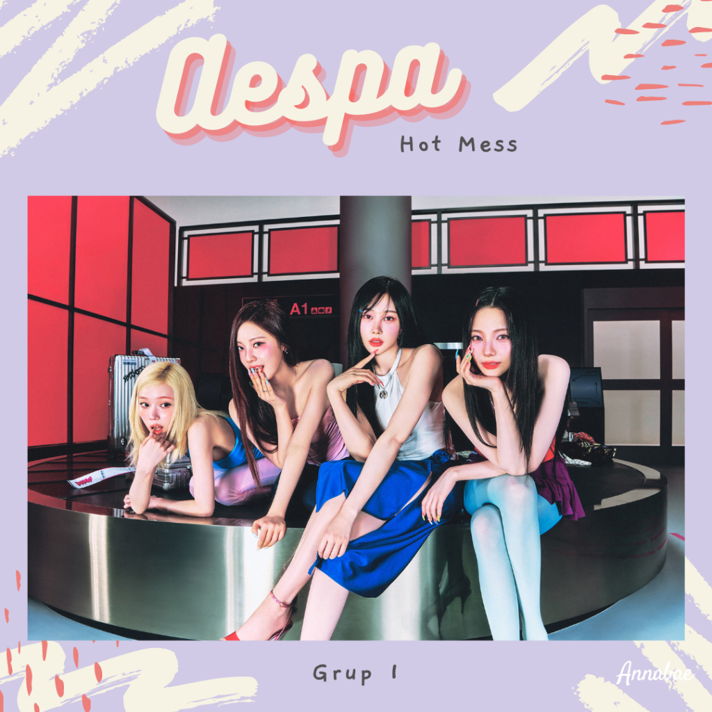Aespa Poster Hot Mess | Shopee Thailand