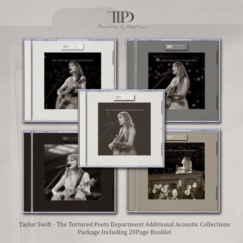 Taylor SWIFT CD - THE TORTURED POETS DEPARTMENT ADDITIONAL ACOUSTIC ...