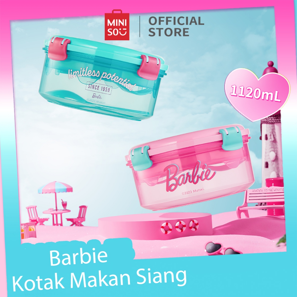 Miniso x Barbie Shining Collection ชามสลัดผักกล่องอาหารกลางวันกล่องเก็บ ... Miniso x Barbie Shining Collection ชามสลัดผักกล่องอาหารกลางวันกล่องเก็บ ...