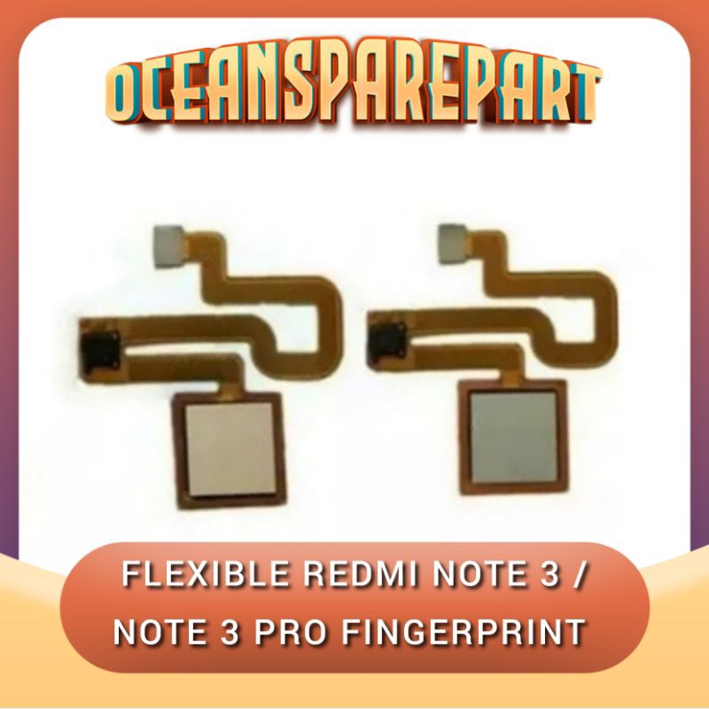 พิมพ์นิ้วแบบยืดหยุ่น Xiaomi Redmi Note 3 | Note3 Pro Original - สีเทา | Shopee Thailand