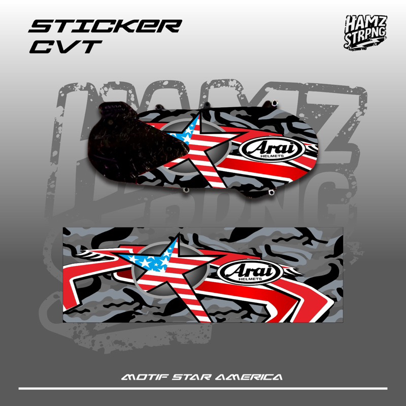 Cvt Sticker All Variant Motorcycle Livery Arai edition | Shopee Thailand